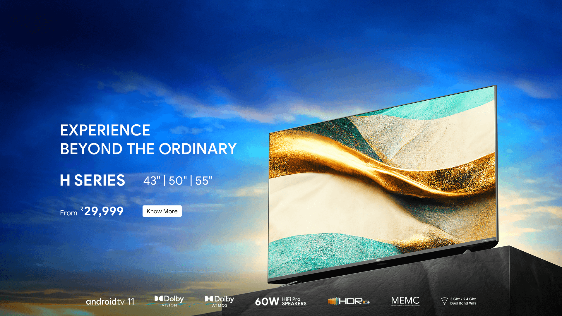 trial - Acer televisions | Indkal Technologies